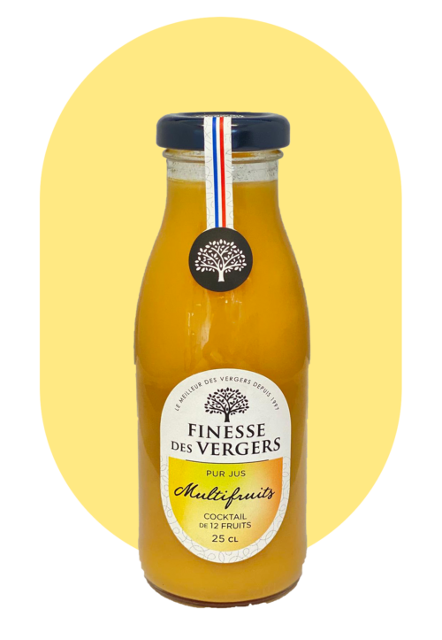 Pur jus Multifruits 100 % - Finesse des Vergers